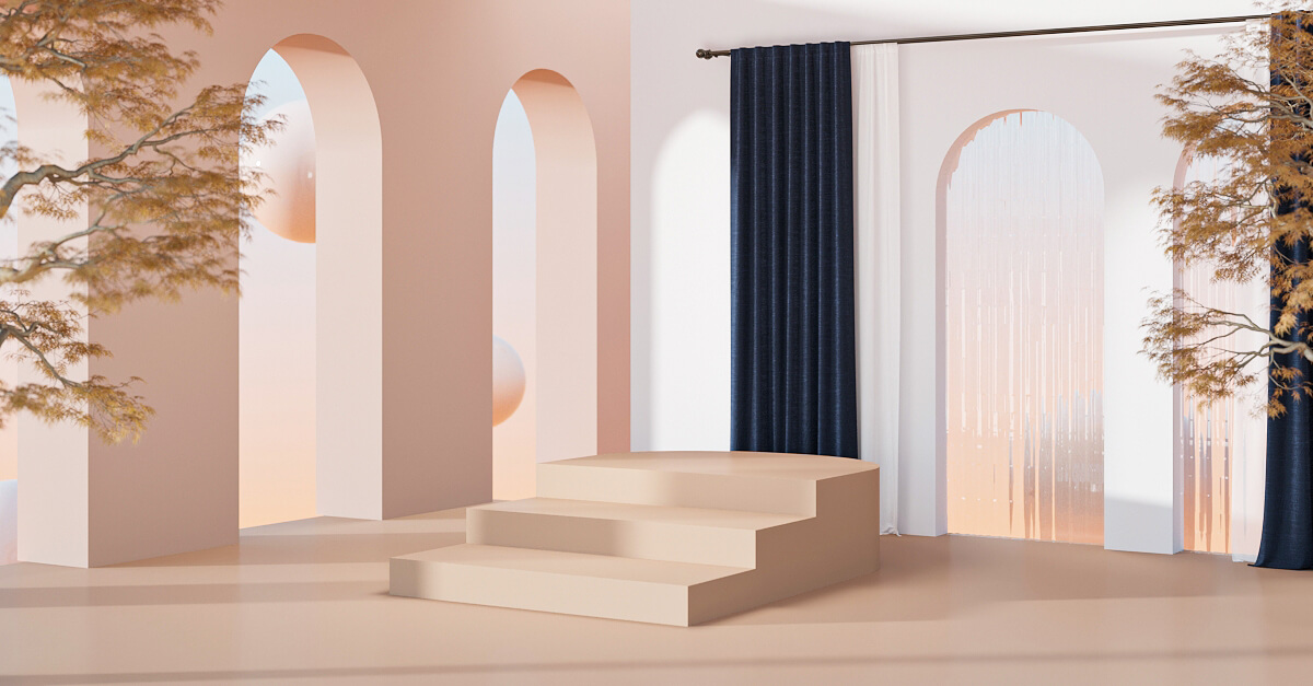 3D Models » Decoration » Curtain » Download for Your Design Projects ...