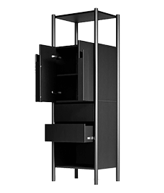 Kitchen Cabinet with Pictures - download 3d model | 3ds.wiki