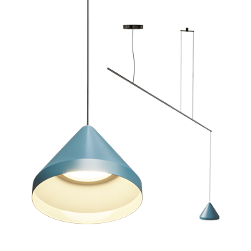 Pendant lamp Guise -2277, Vibia - Download the 3D Model (36303 ...