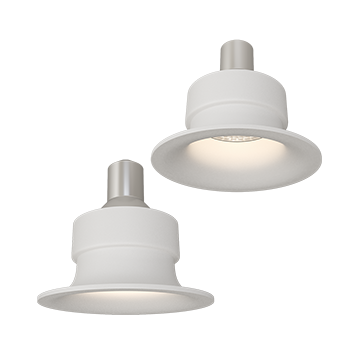 Waterproof luminaire DK3007-WH, DENKIRS - Download the 3D Model (39733 ...