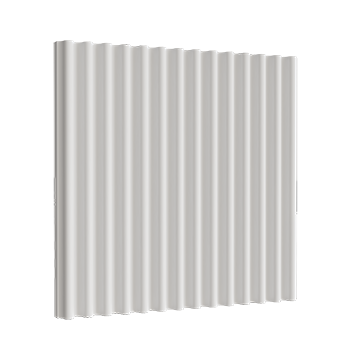 Wall panel Omega, Gesso 3D - Download the 3D Model (45181 ...