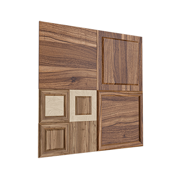 Wall panel HUGO, Panelio - Download the 3D Model (42891) | zeelproject.com