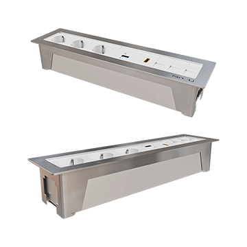 Built-in socket block 8 mod. DDSB8IN, Donel - Download the 3D Model ...