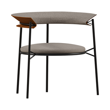 Armchair Keren, BAXTER - Download the 3D Model (52334) | zeelproject.com